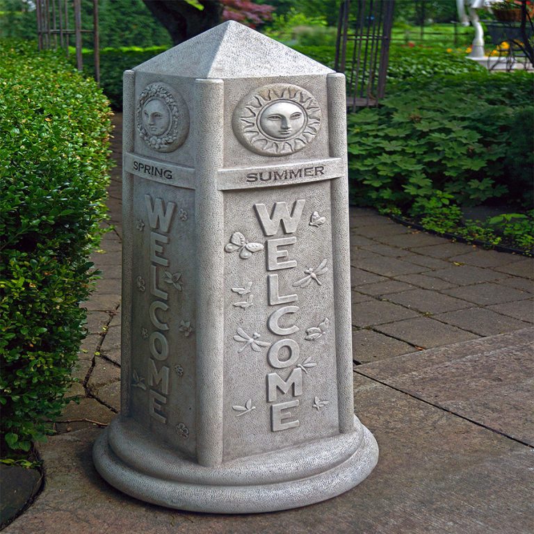 Welcome Obelisk - Dee-sign Landscaping & Garden Shop